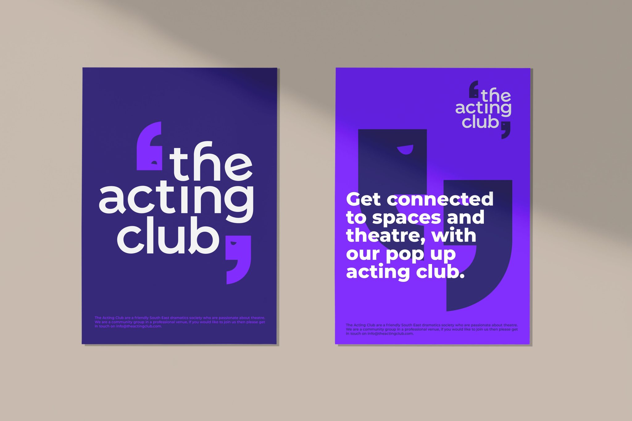 The Acting Club | Utter Creatives